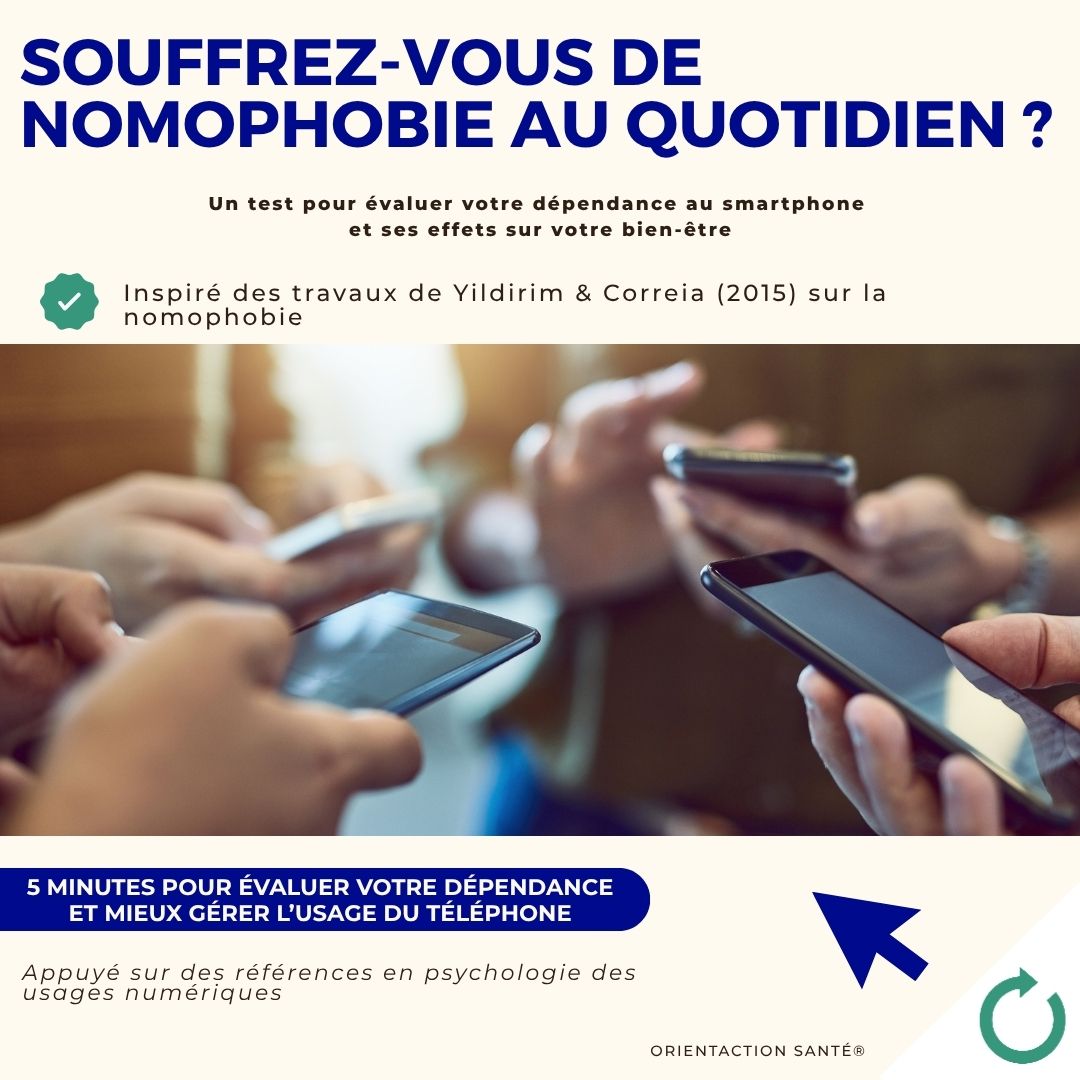 Test nomophobie – Évaluez votre dépendance au smartphone en 5 minutes ...